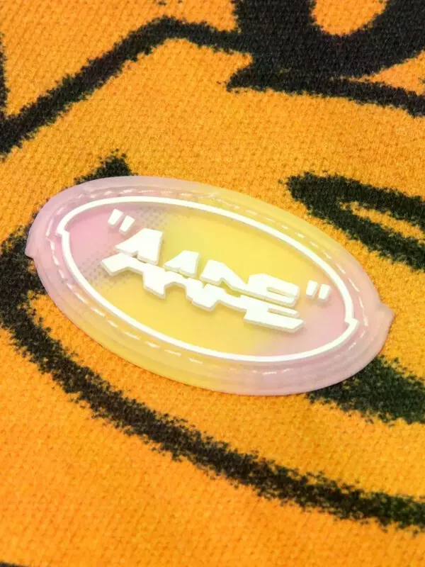 AAPE BY *A BATHING APE Graffiti Print Cotton Shorts