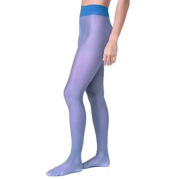 STEMS Avery Sheer 10 Tights - Blue