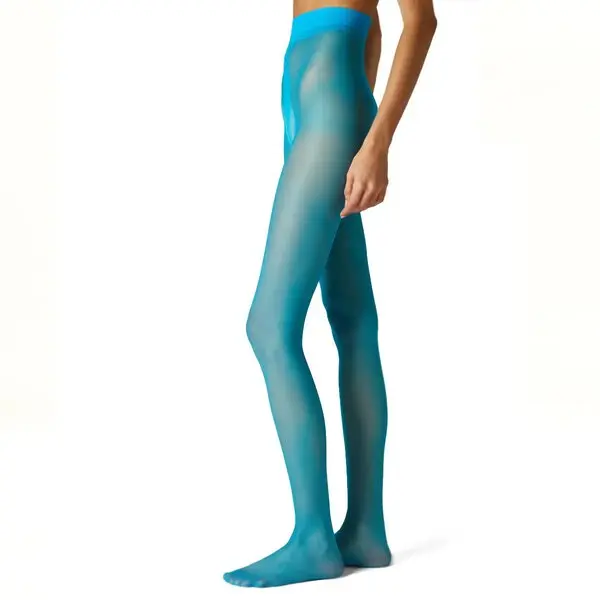 STEMS Avery Sheer 10 Tights - Blue
