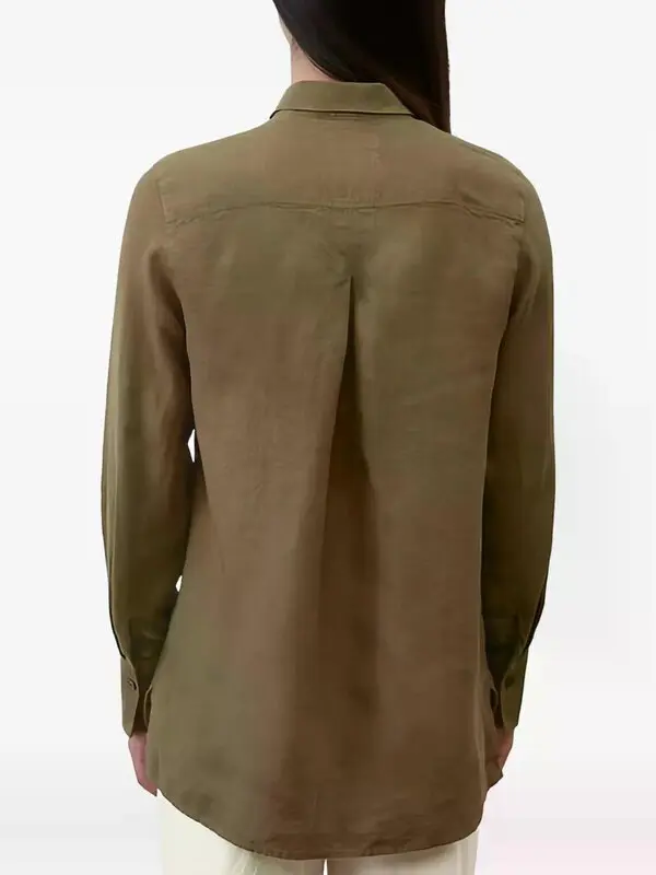 Marc O'polo Long-sleeve Button-up Shirt - Brown