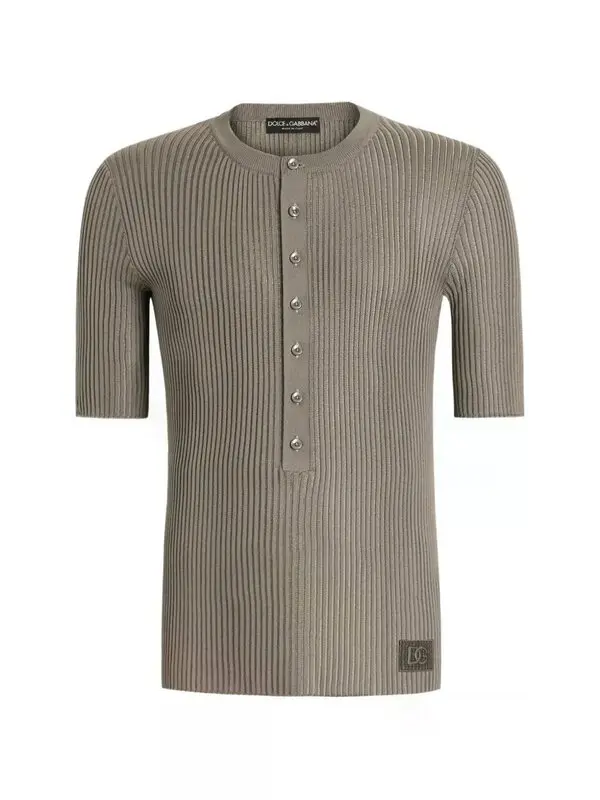Dolce & Gabbana Serafino Silk Pullover
