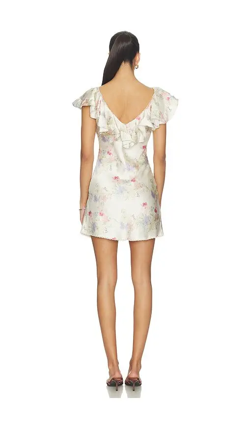 For Love & Lemons Lulu Shell Mini Dress