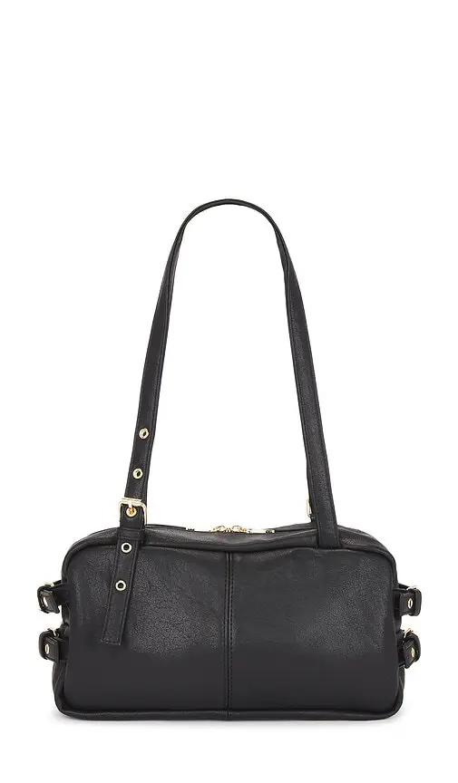 8 Other Reasons Faux Nappa Shoulder Bag - Black