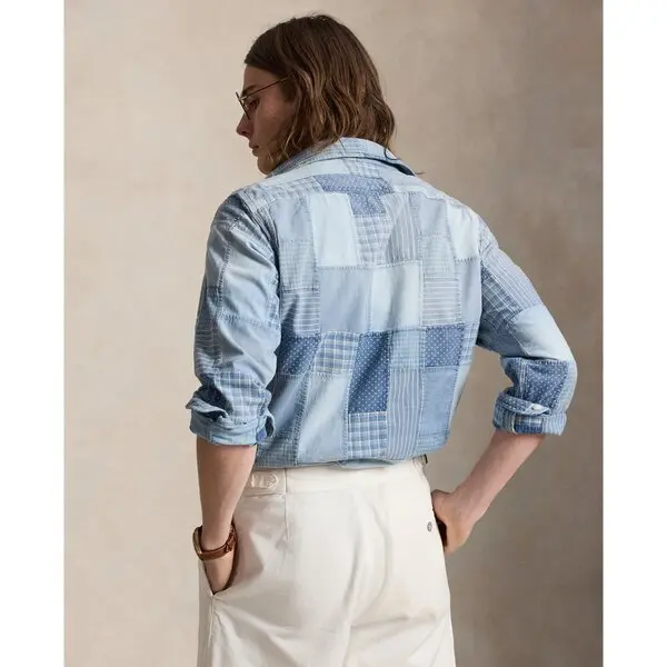 Ralph Lauren Classic Fit Patchwork Workshirt