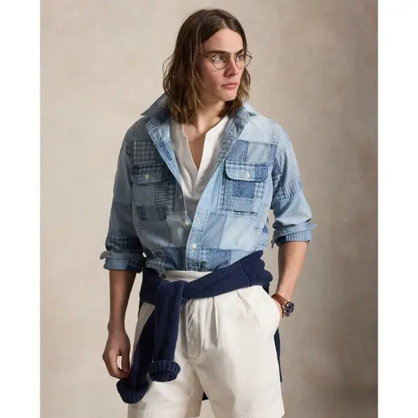 Ralph Lauren Classic Fit Patchwork Workshirt