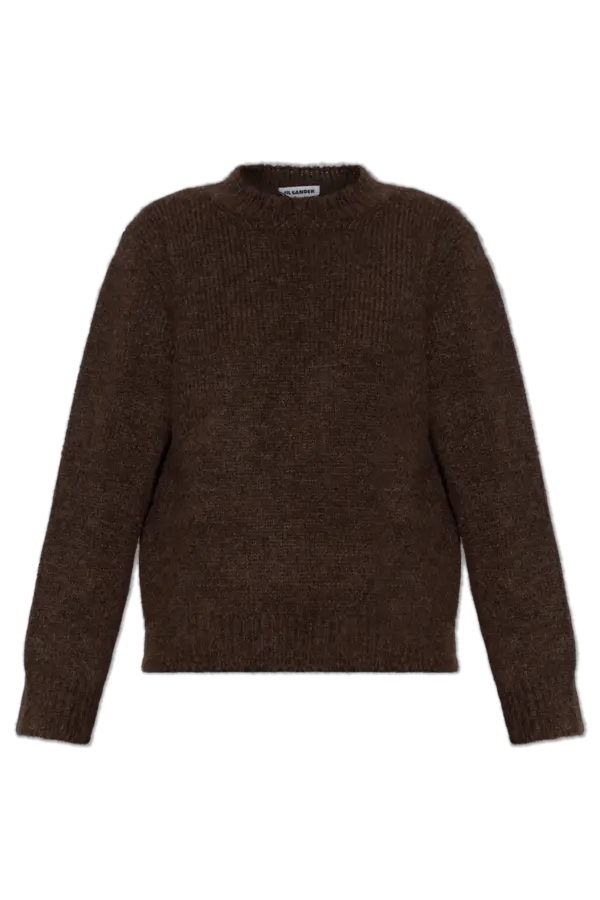 JIL SANDER Wool And Alpaca Blend Crew Neck Sweater