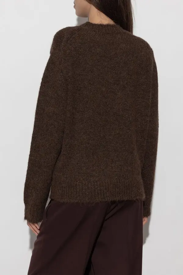 JIL SANDER Wool And Alpaca Blend Crew Neck Sweater
