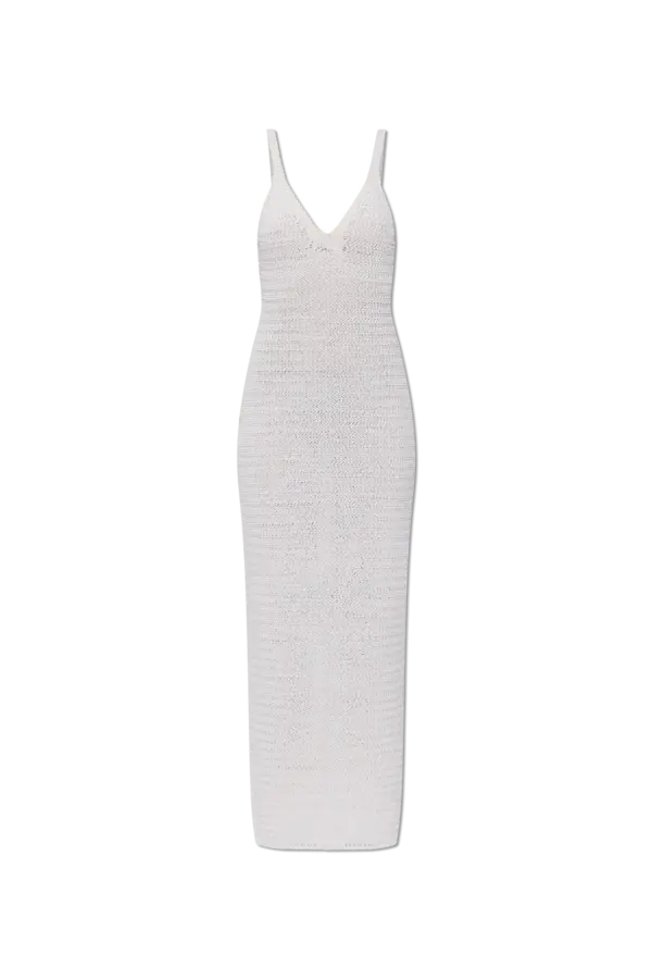 Balmain Crochet Maxi Dress