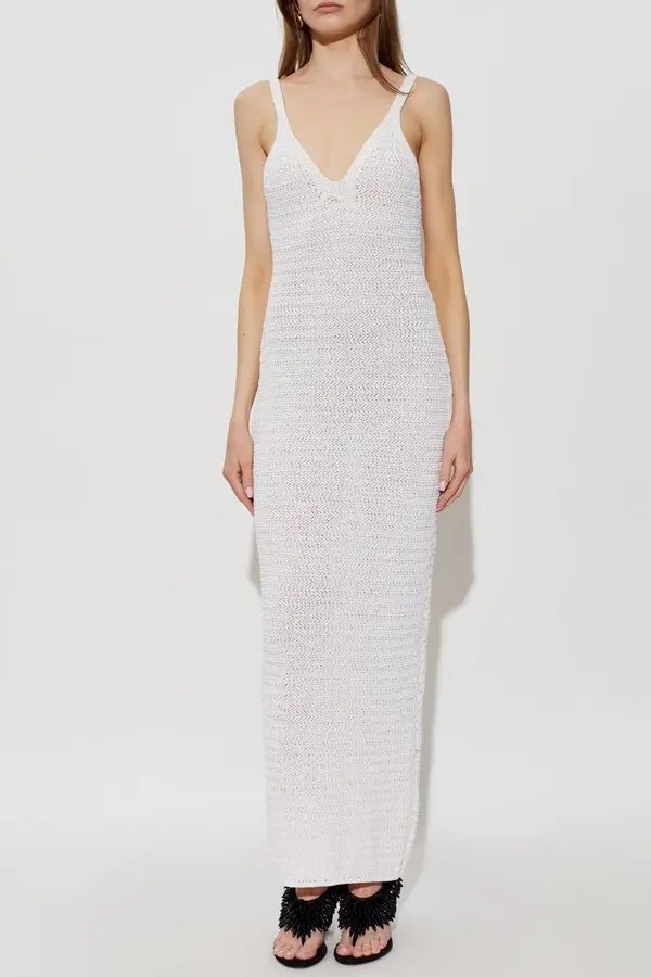 Balmain Crochet Maxi Dress