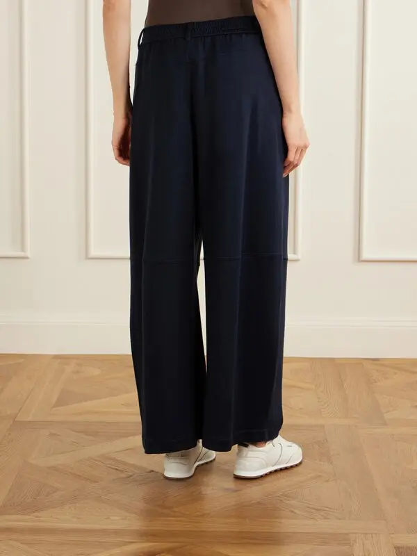Brunello Cucinelli Cotton Wide-leg Pants