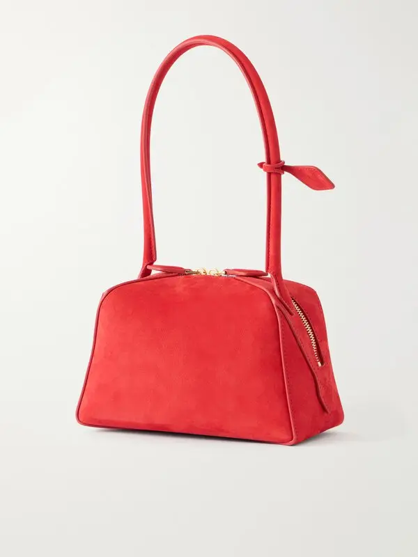 Alaïa Le Bouledogue Mini Shoulder Bag - Red