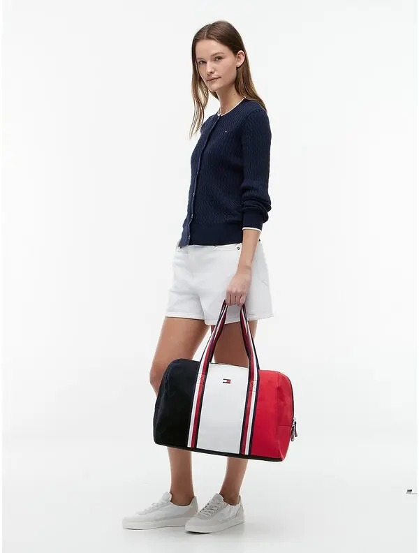 Tommy Hilfiger Colorblocked Duffle Bag