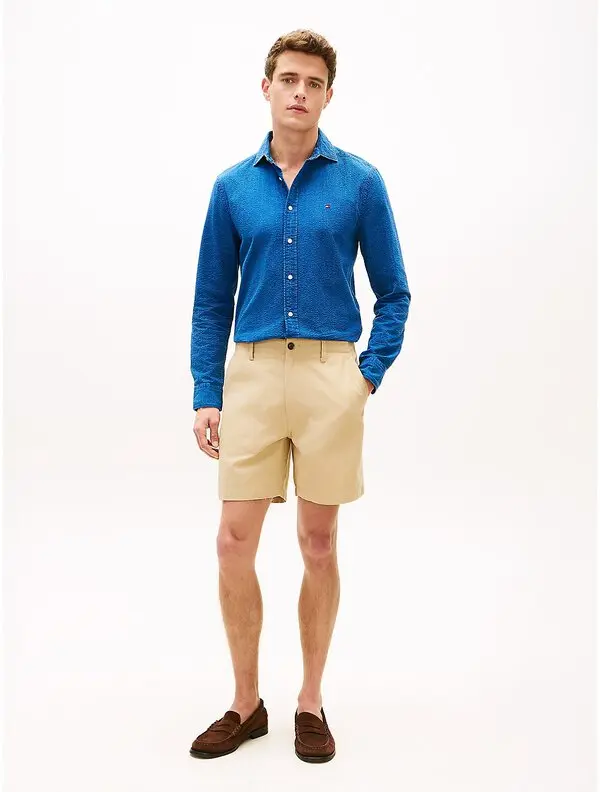 Tommy Hilfiger Textured Utility Shorts - Light Beige