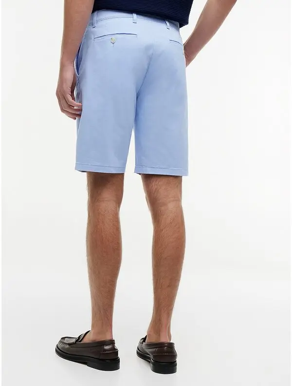 Tommy Hilfiger 9" Comfort Stretch Twill Shorts - Light Blue