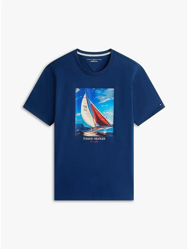Tommy Hilfiger Hilfiger Sailing Photo Print T-shirt