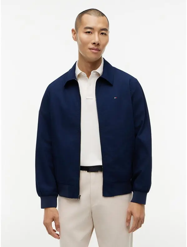 Tommy Hilfiger Lightweight Ivy Jacket - Light Navy