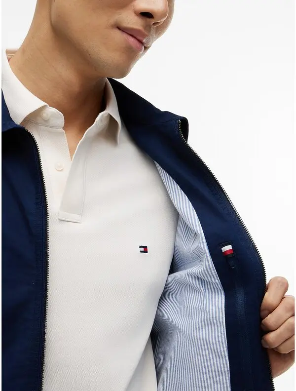 Tommy Hilfiger Lightweight Ivy Jacket - Light Navy