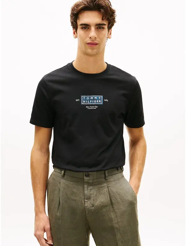 Tommy Hilfiger Nyc Logo Heavyweight T-shirt