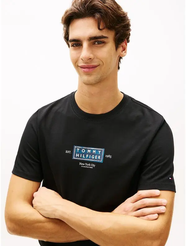 Tommy Hilfiger Nyc Logo Heavyweight T-shirt