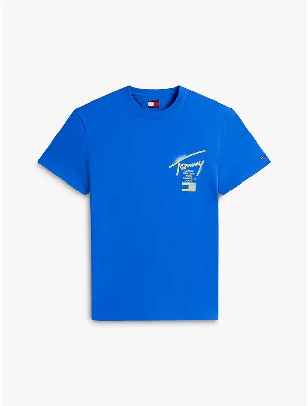 Tommy Hilfiger Spray Paint Logo T-shirt