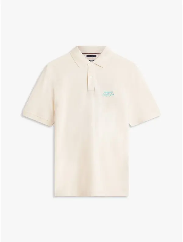 Tommy Hilfiger Classic Fit Embroidered Palm Tree Polo