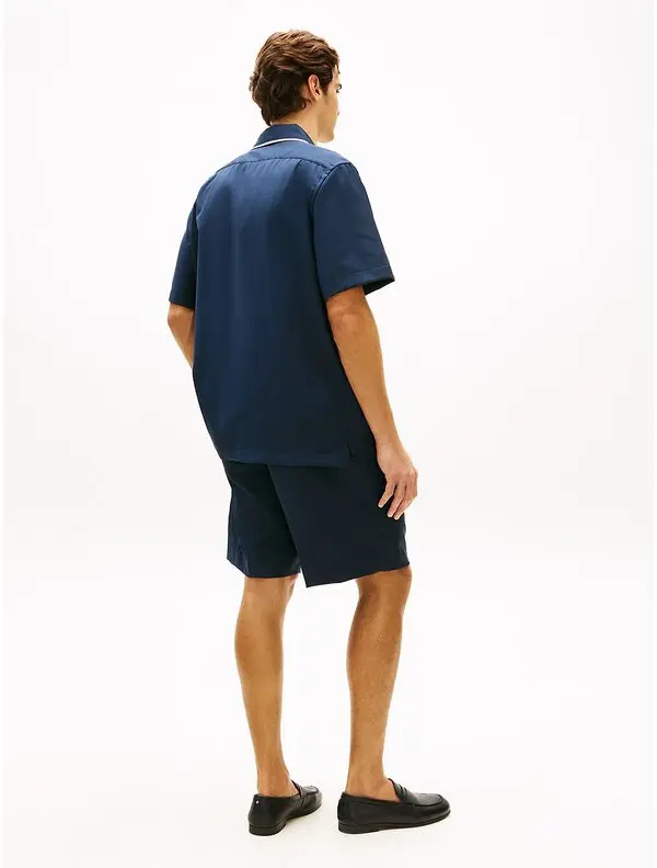 Tommy Hilfiger Relaxed Fit Lightweight Wool Shirt