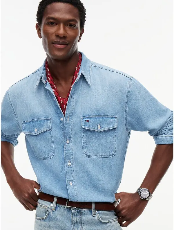 Tommy Hilfiger Relaxed Fit Denim Shirt
