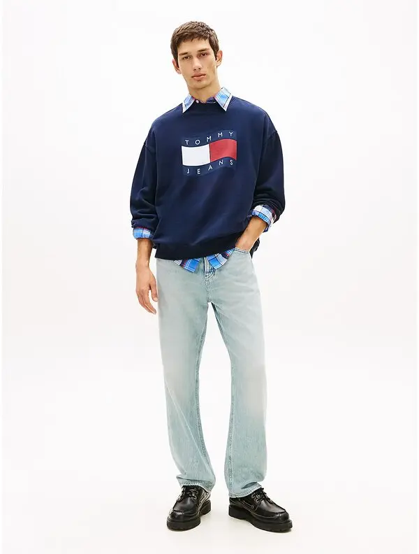 Tommy Hilfiger Wavy Flag Logo Sweatshirt