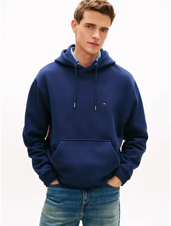 Tommy Hilfiger Back Flag Logo Pullover Hoodie