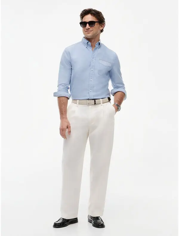 Tommy Hilfiger Regular Fit Stripe Pocket Oxford Shirt