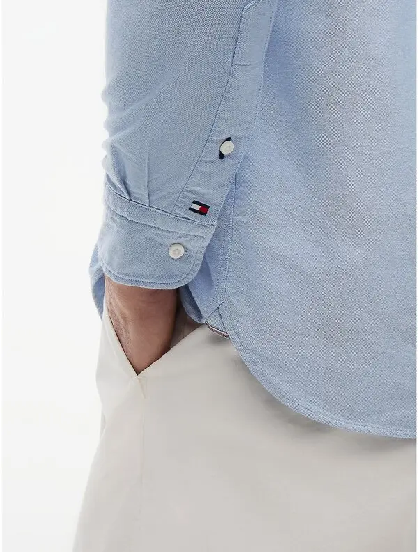 Tommy Hilfiger Regular Fit Stripe Pocket Oxford Shirt