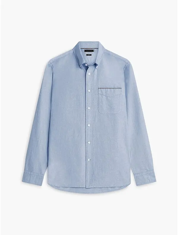 Tommy Hilfiger Regular Fit Stripe Pocket Oxford Shirt