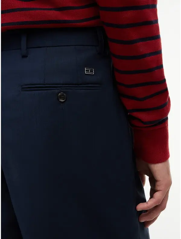 Tommy Hilfiger Pleated Wool Chino Shorts