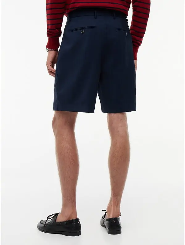 Tommy Hilfiger Pleated Wool Chino Shorts