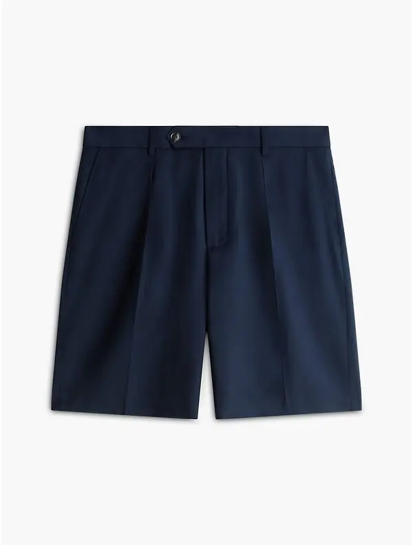 Tommy Hilfiger Pleated Wool Chino Shorts