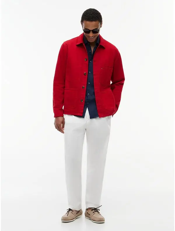 Tommy Hilfiger Garment-dyed Denim Chore Jacket