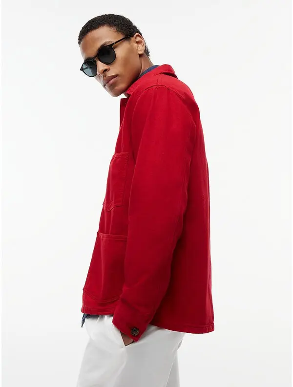 Tommy Hilfiger Garment-dyed Denim Chore Jacket