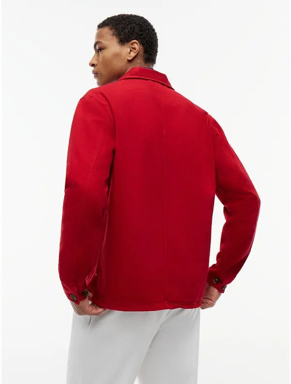 Tommy Hilfiger Garment-dyed Denim Chore Jacket