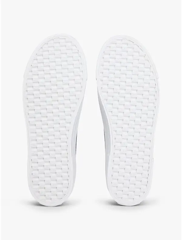 Tommy Hilfiger Canvas Platform Lace-up Sneakers