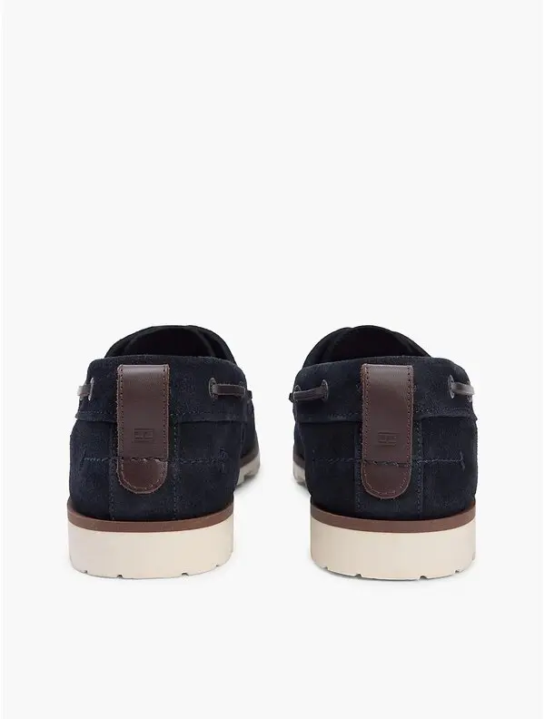 Tommy Hilfiger Suede Boat Shoes