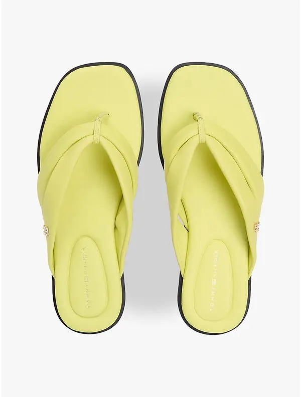 Tommy Hilfiger Nappa Leather Flip-flop Sandals
