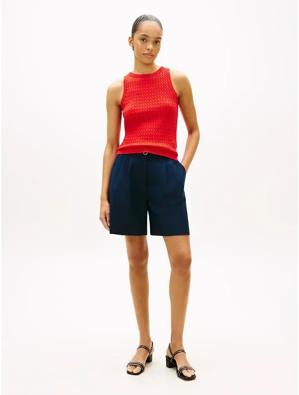 Tommy Hilfiger Cable Knit Sweater Tank