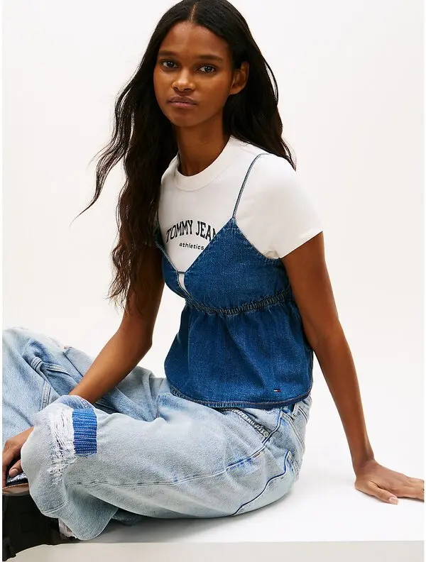 Tommy Hilfiger Chambray Tank Top