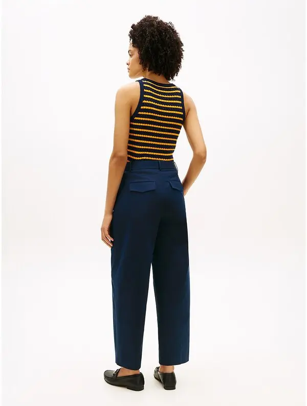 Tommy Hilfiger Pleated Twill Barrel Chino