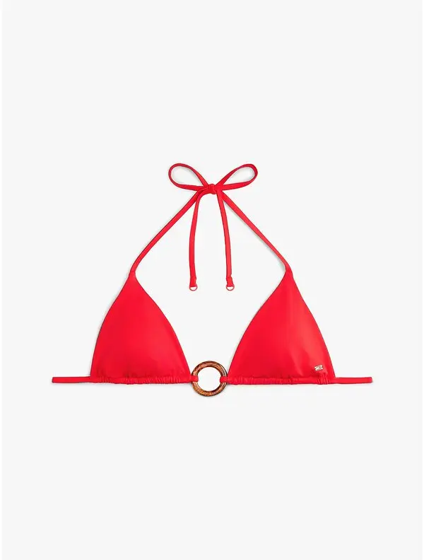Tommy Hilfiger O-ring Triangle Bikini Top
