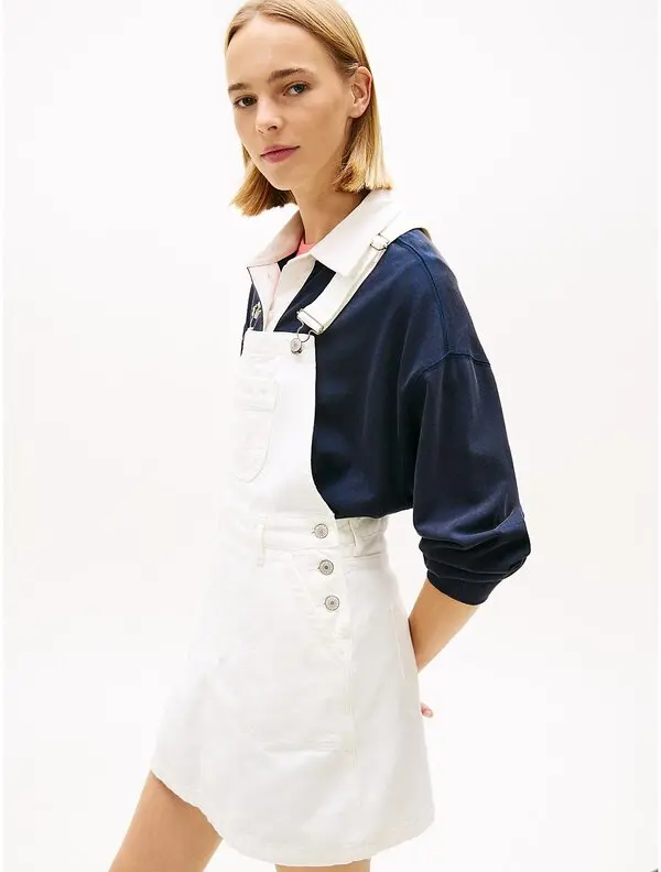 Tommy Hilfiger Denim Overall Mini Dress