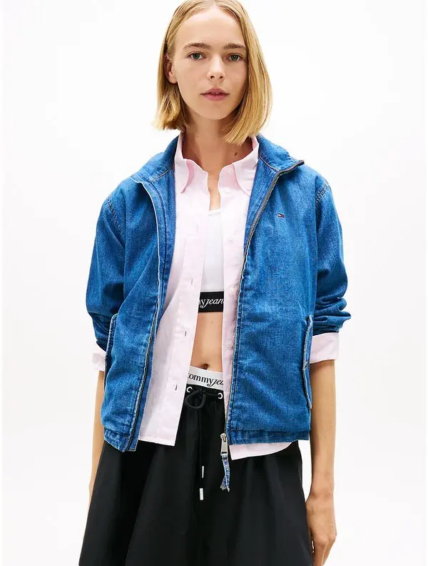 Tommy Hilfiger Chambray Zip Jacket