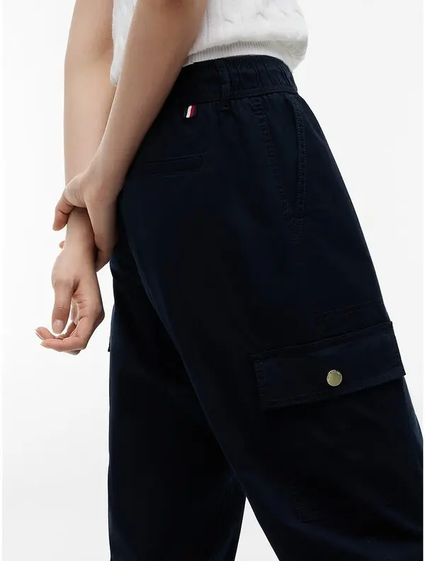 Tommy Hilfiger Stretch-cotton Cargo Jogger - Navy