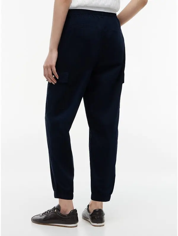 Tommy Hilfiger Stretch-cotton Cargo Jogger - Navy
