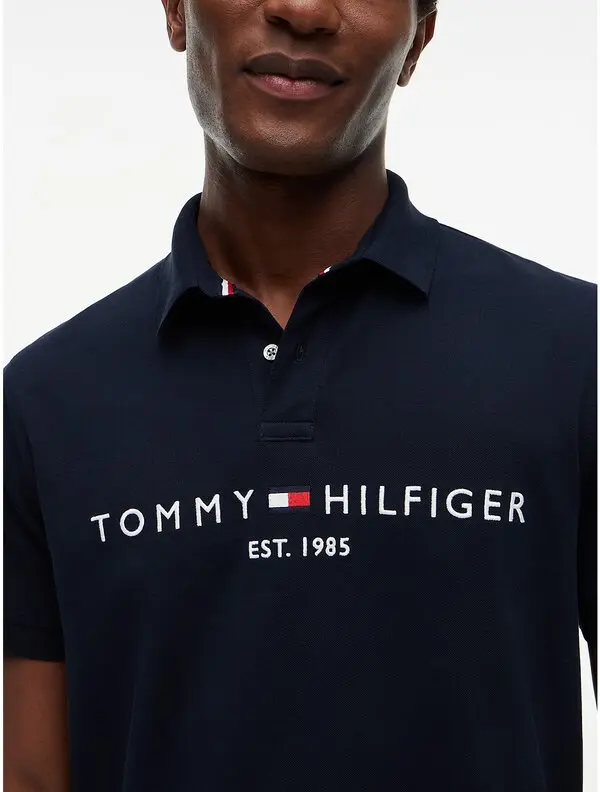 Tommy Hilfiger Embroidered Tommy Logo Polo